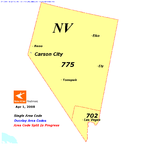 725 Area Code - Las Vegas, NV | TeraCodes