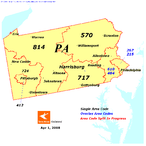 724 Area Code - New Castle, PA | TeraCodes